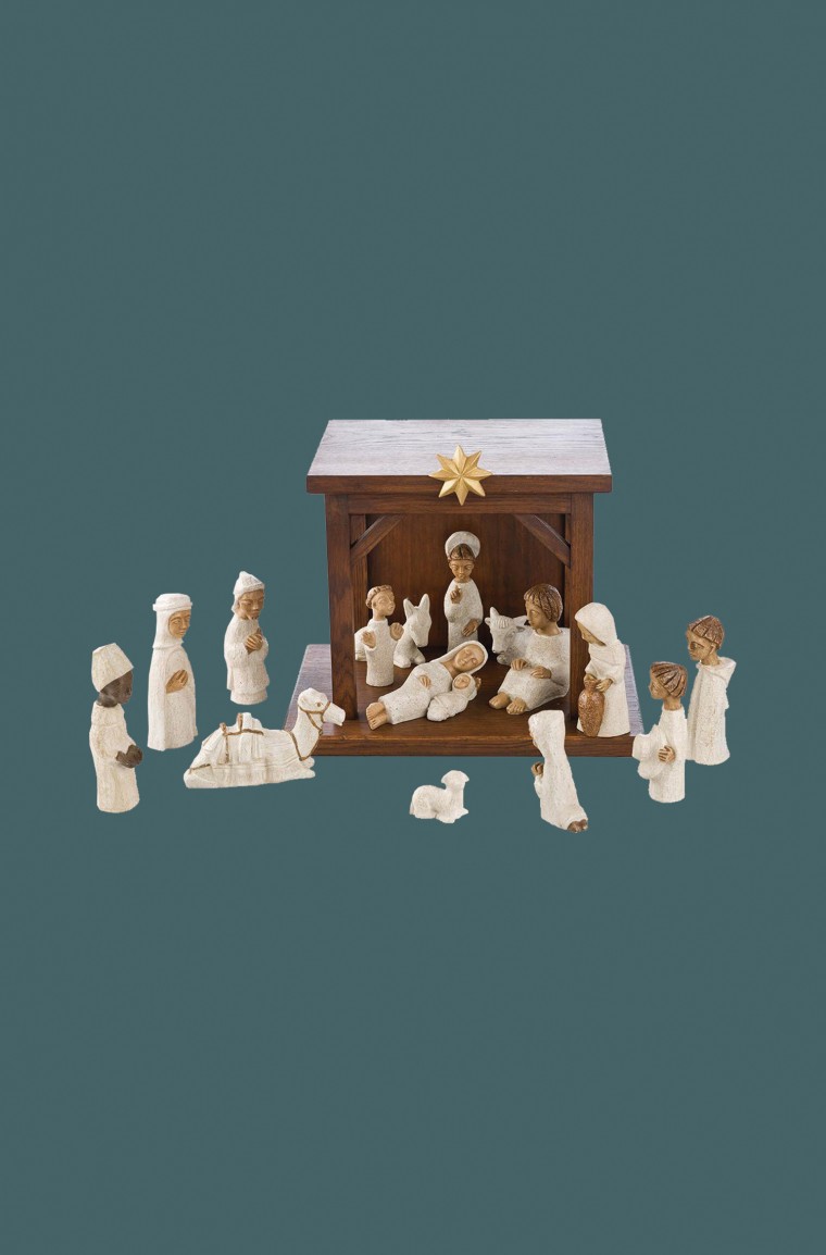 Pastor Chapéu - Branco - 13 Cm